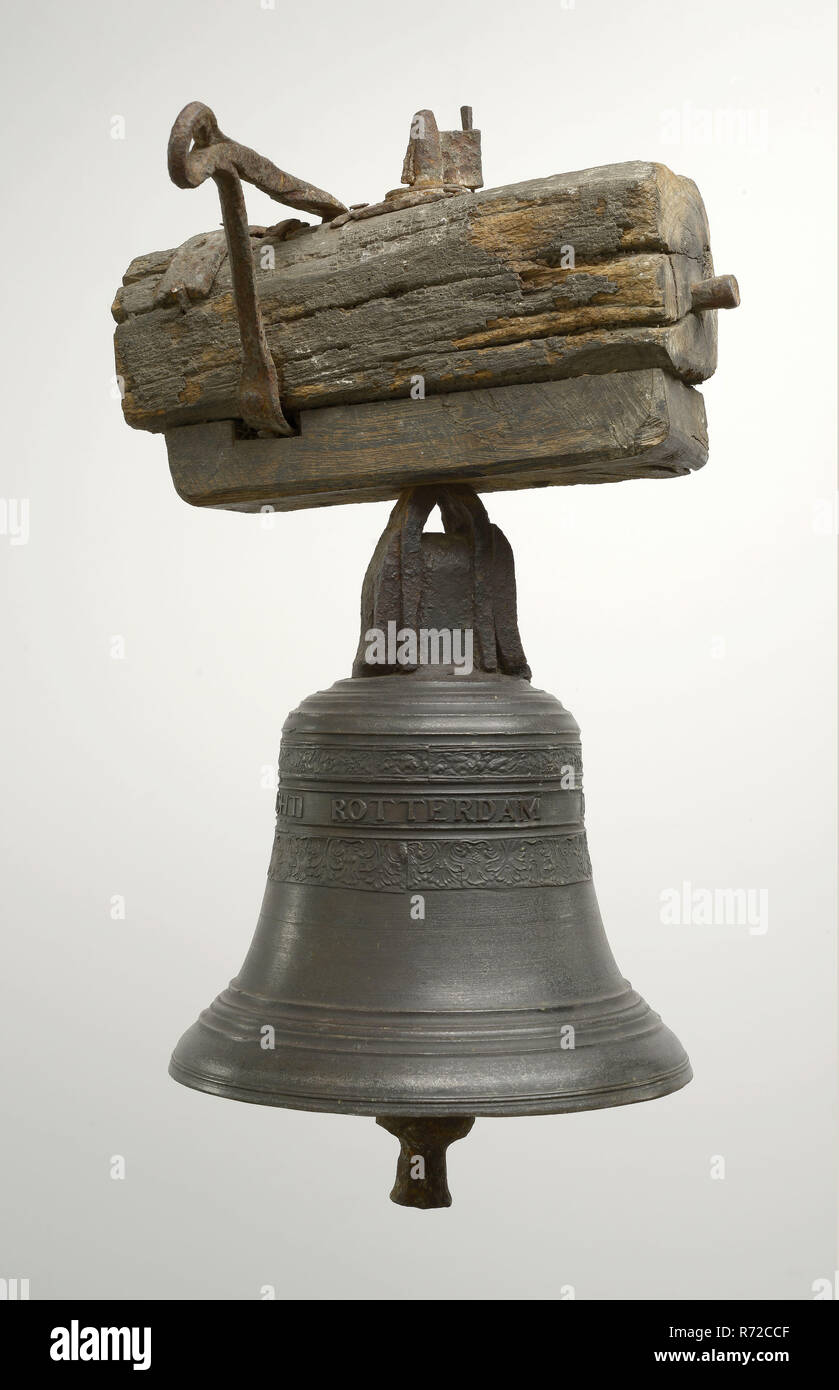 Johannes Specht I, Bronze bell with iron clapper, bell clock clock ...
