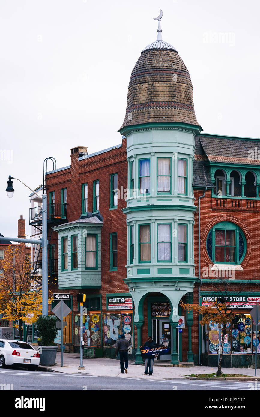 Historic building at the intersection of 25th & Charles Street in ...