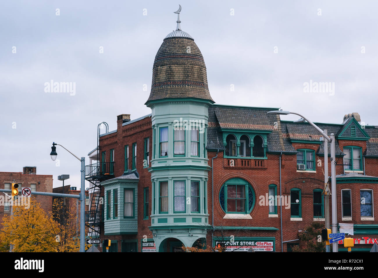 Historic building at the intersection of 25th & Charles Street in ...