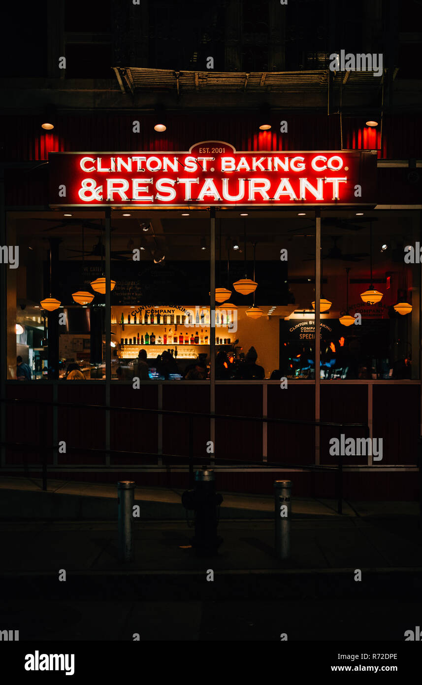 Clinton street baking company new york hi-res stock photography and ...