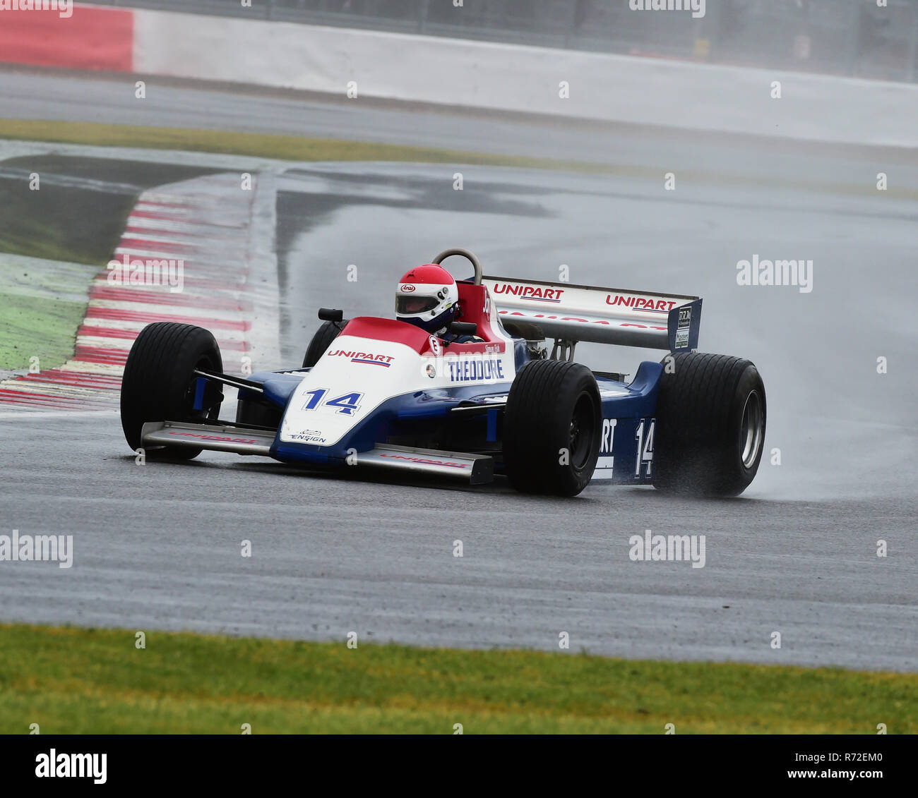 Simon Fish, Ensign N180, FIA Masters, Historic Formula One, Silverstone ...