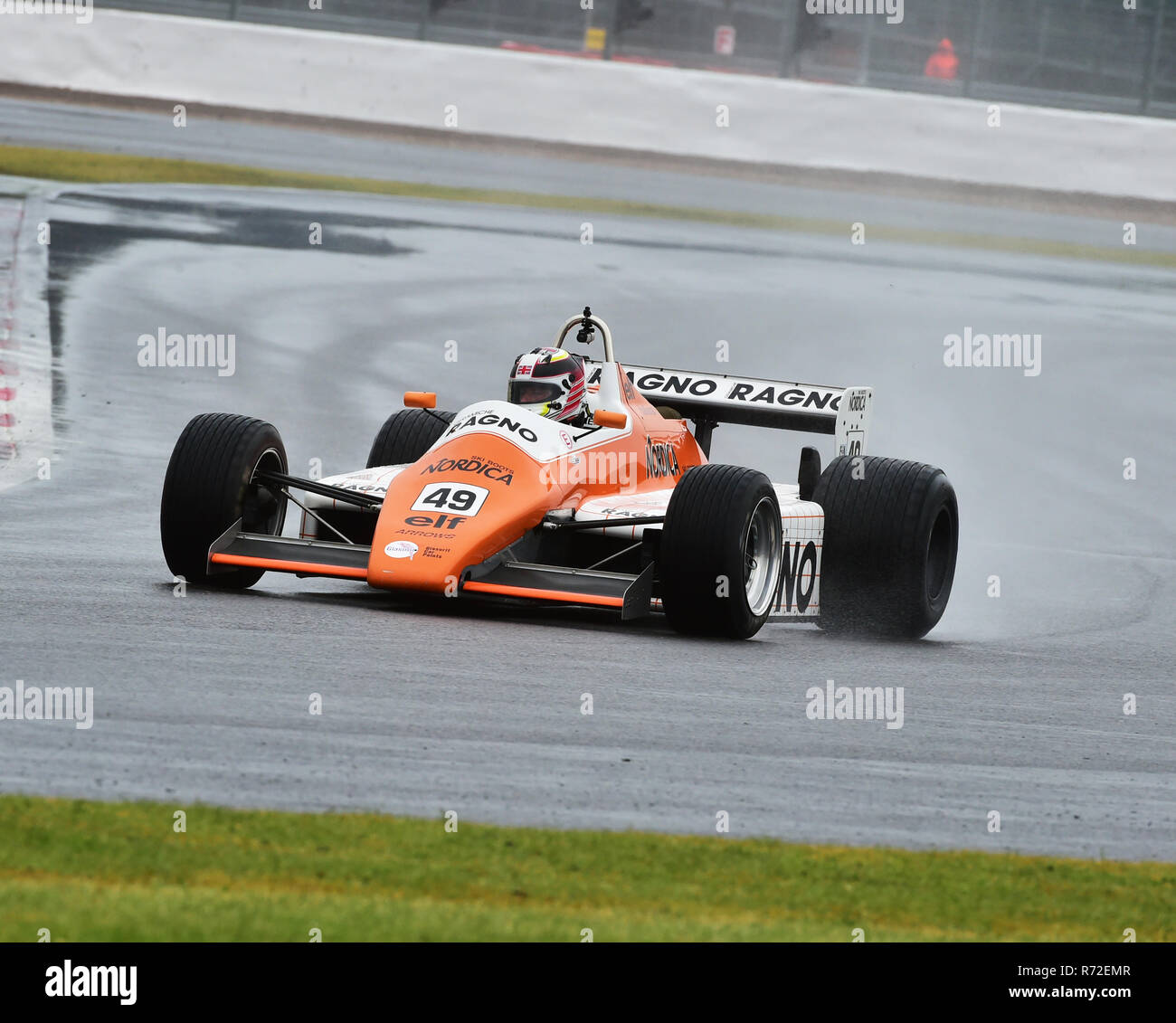 Neil Glover, Arrows A5, FIA Masters, Historic Formula One, Silverstone ...