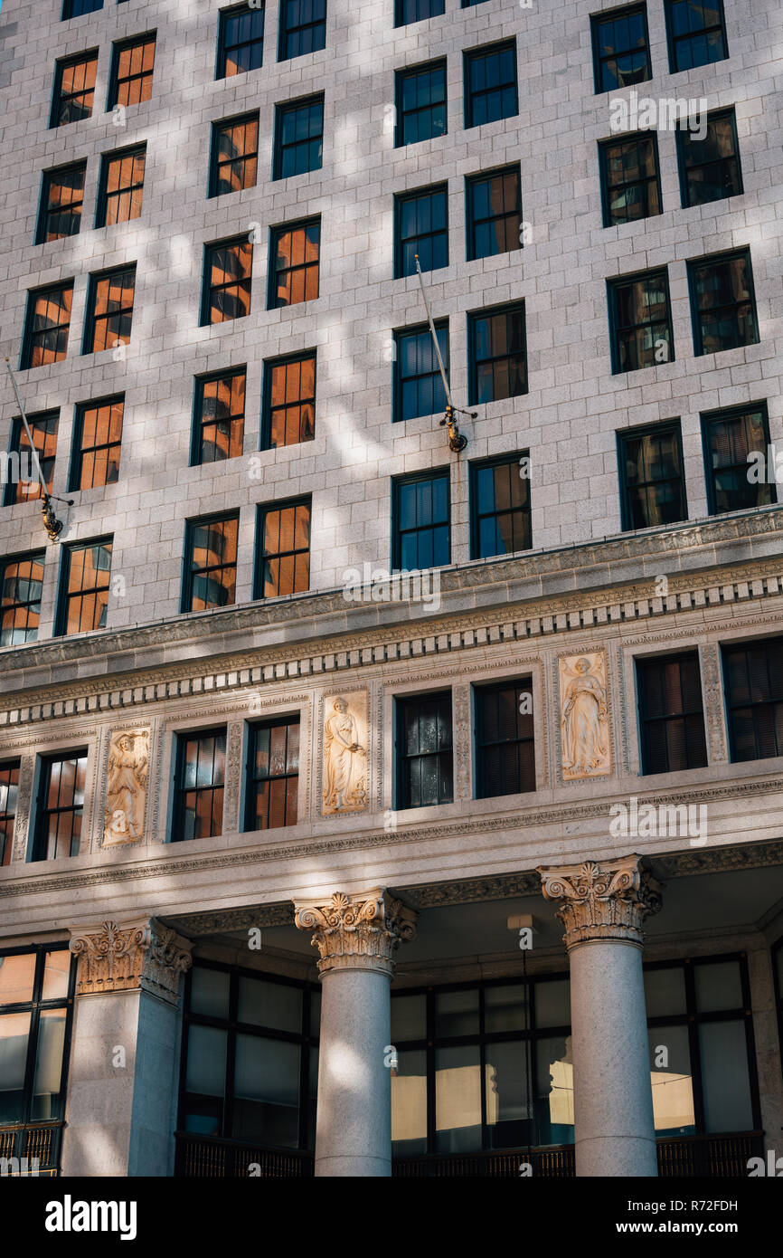 Architectural details in downtown Baltimore, Maryland Stock Photo - Alamy
