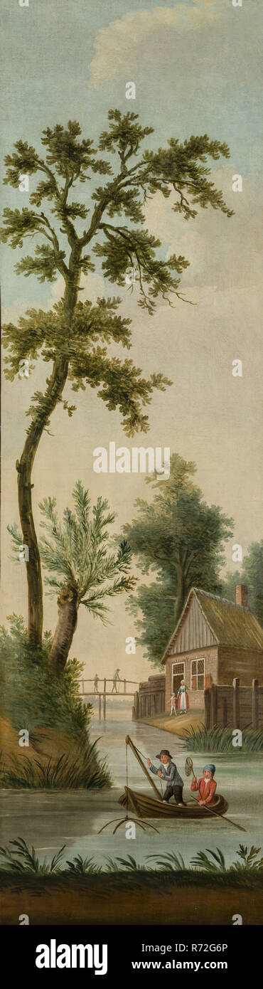 Dutch landscape wallpaper painting hi-res stock photography and images ...