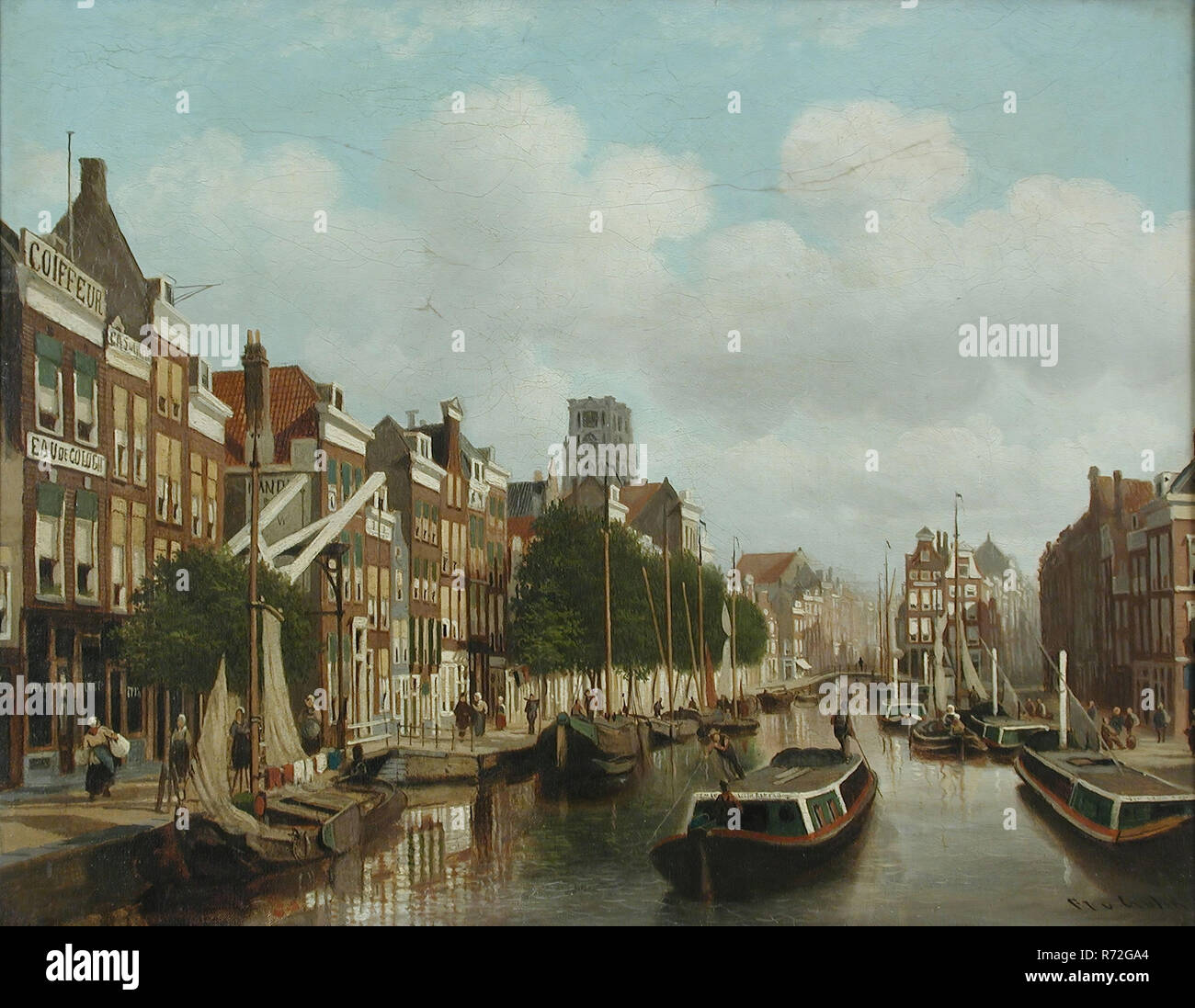 Franciscus Lodewijk van Gulik (Maastricht 1841 - Rotterdam 1899), View ...