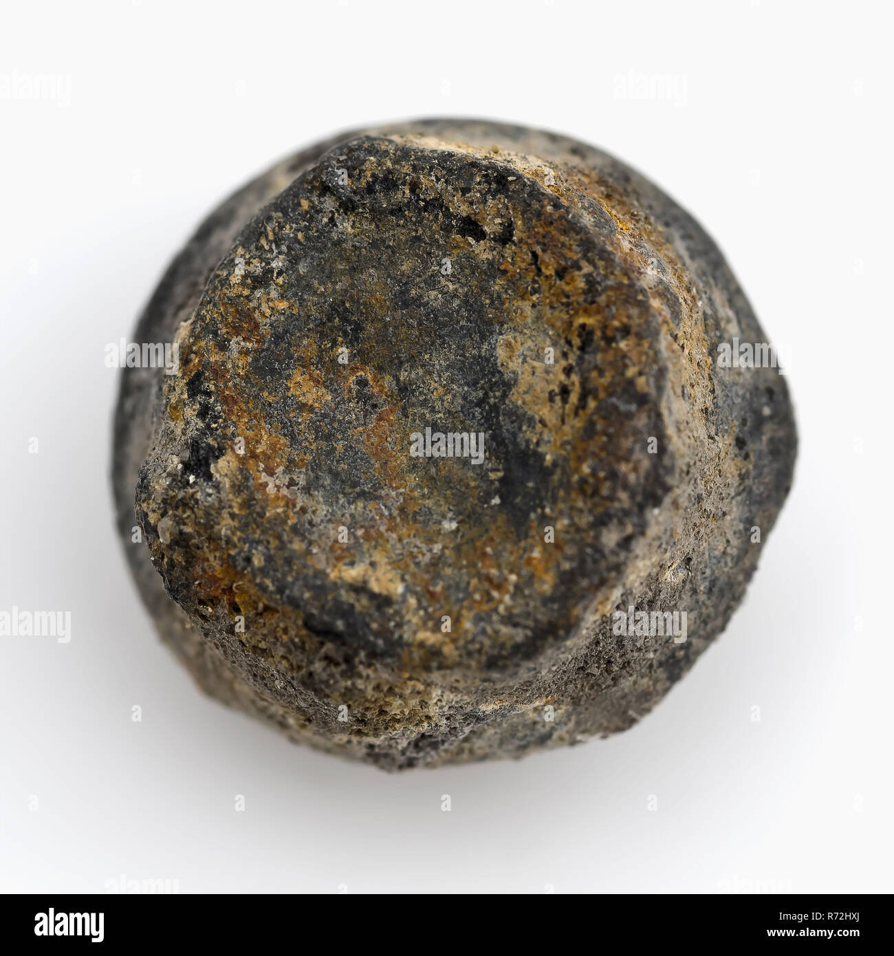 Lead disc, conical, possible weight, weight ground find lead metal ...