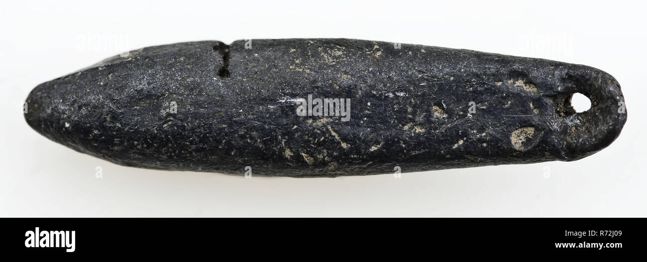 Drop-shaped lead weight, fishing lead, lead weight ground find lead ...