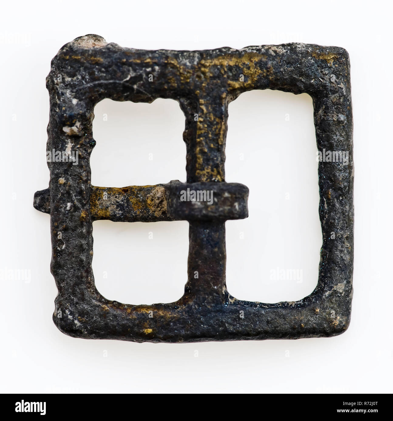 Rectangular buckle with middle post and sting, small size, buckle ...