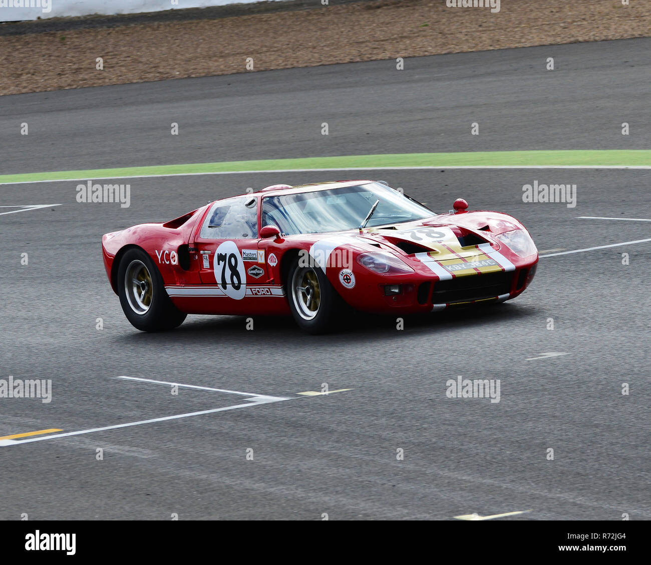 Charlie Birkett, Ford GT40, Can-Am 50 Interserie Challenge, Silverstone ...
