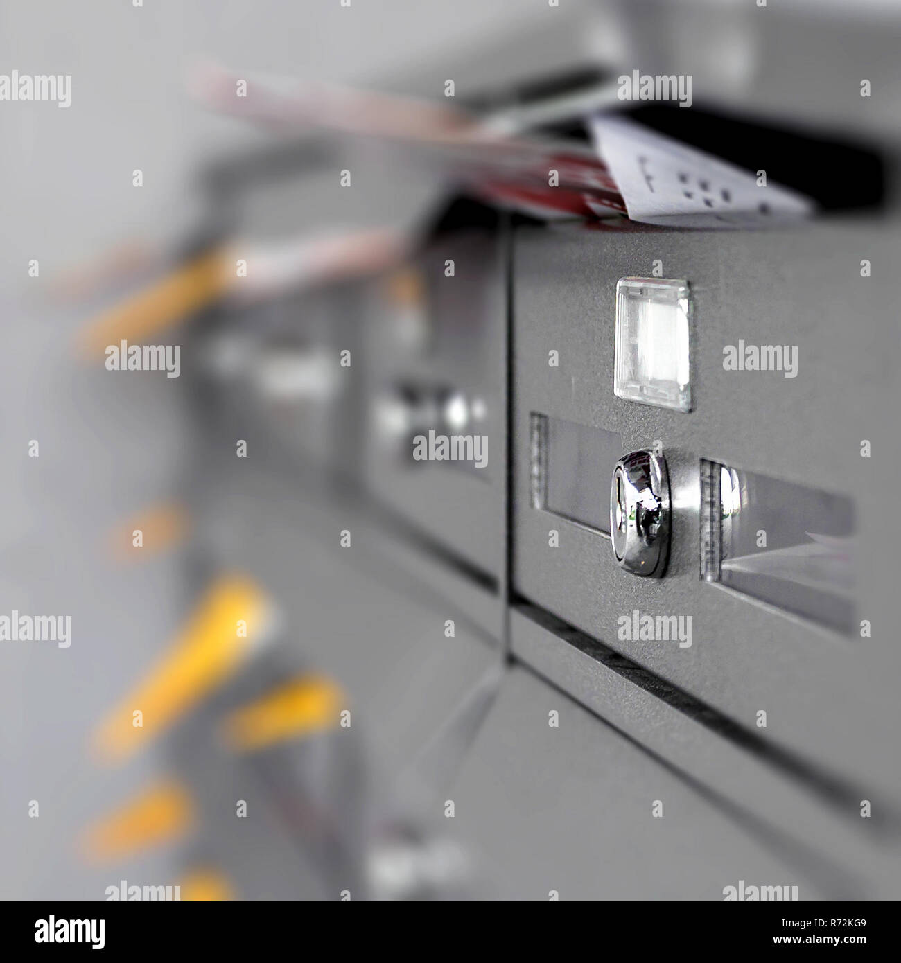 Gray metal letters Stock Photo - Alamy