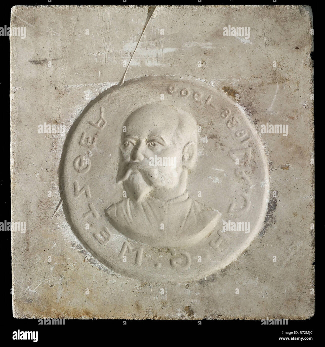 Leendert Bolle, Mal for medal on Johann Georg Mezger, with low relief ...