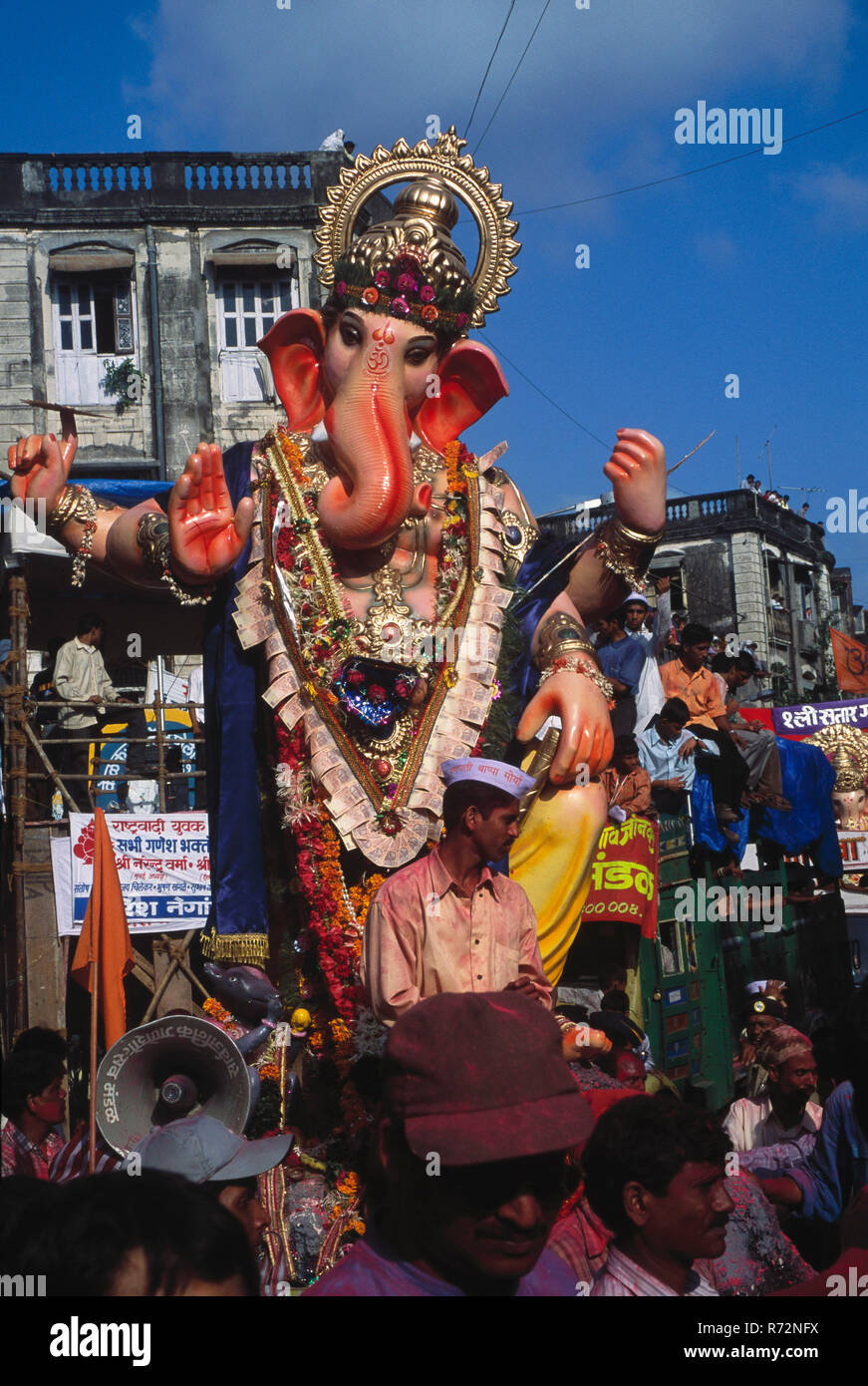 idol of lord ganesh (elephant headed god), Ganesh ganpati Festival ...