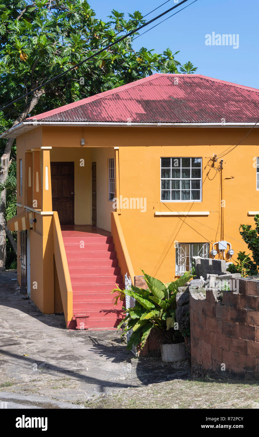 Traditional chattel house barbados hi-res stock photography and images ...