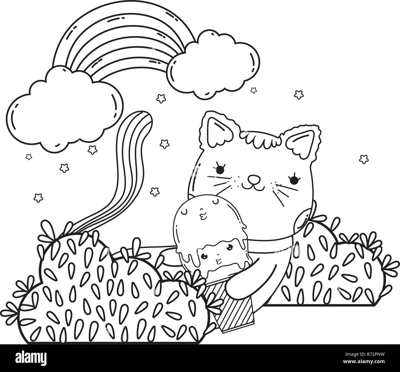 Ice cream cone emoji hi-res stock photography and images - Alamy