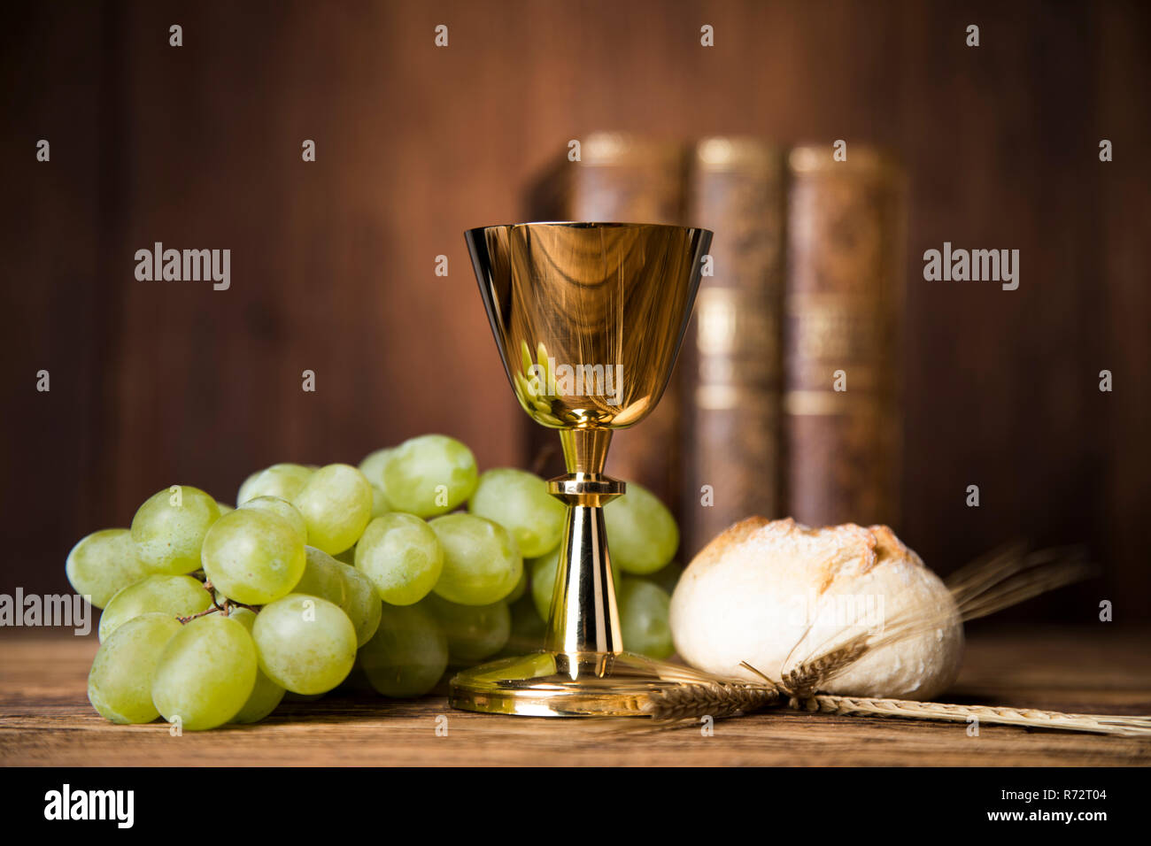 Sacrament of communion Stock Photo - Alamy