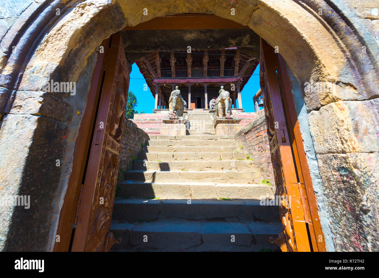 Nepal door nepal gate hi-res stock photography and images - Alamy