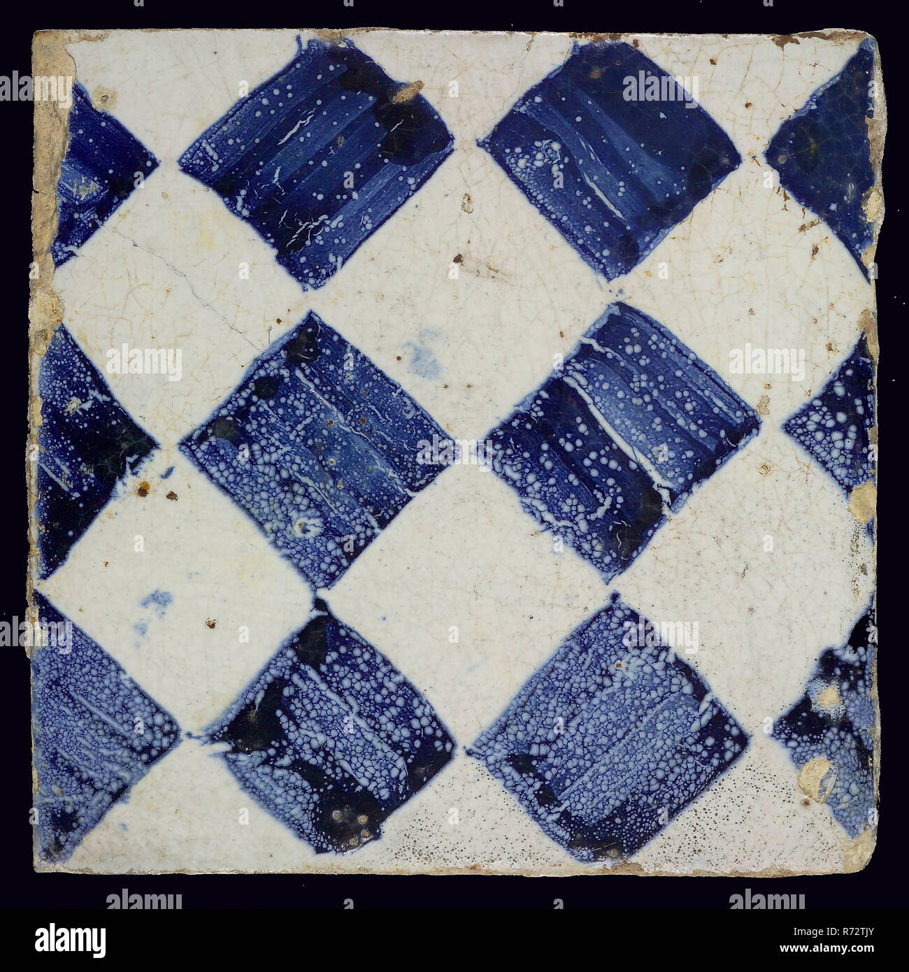 Ornament tile, checkerplate motif, small windows, floor tile tile ...