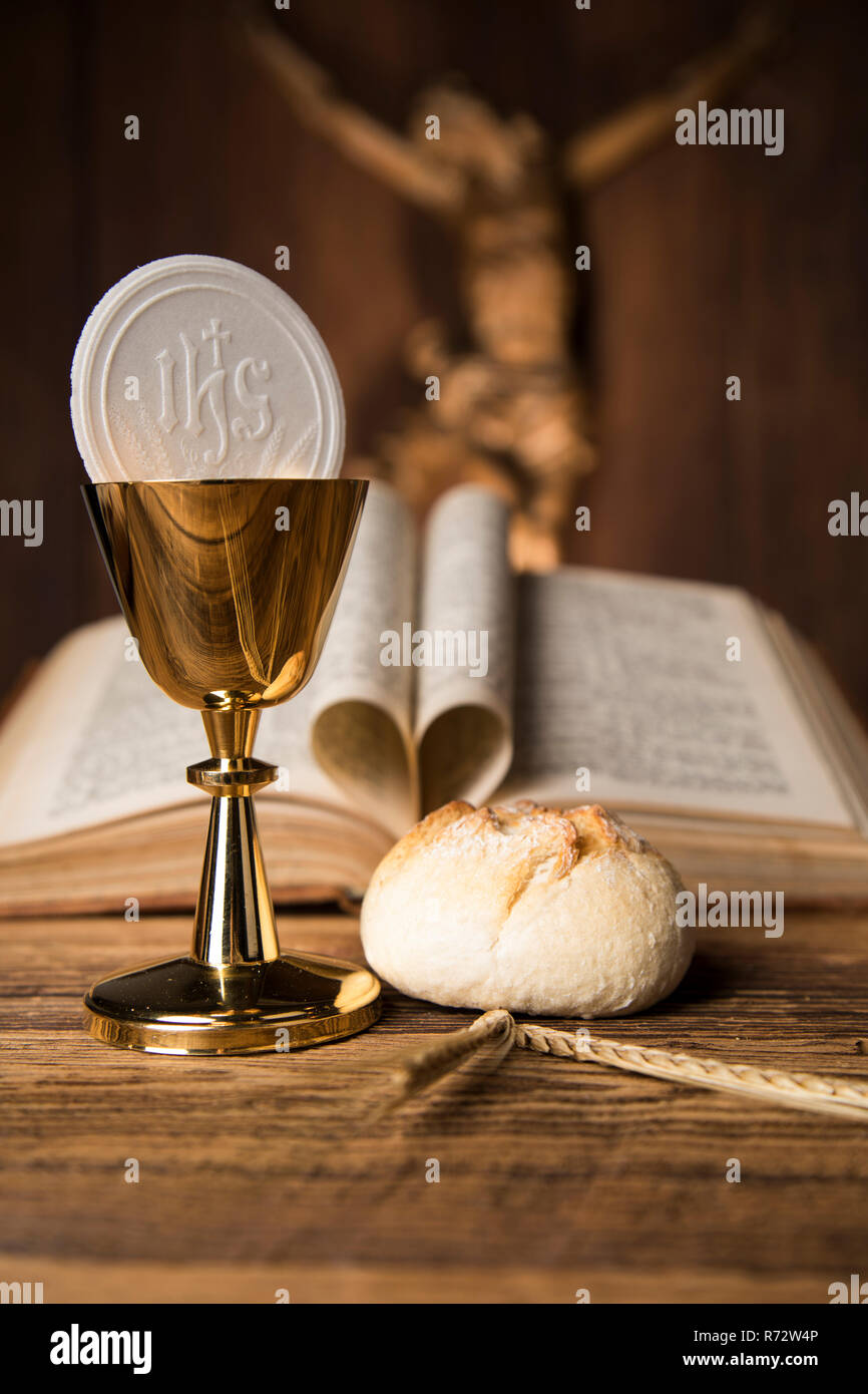 Christian Symbol Eucharist Stock Photos & Christian Symbol Eucharist ...