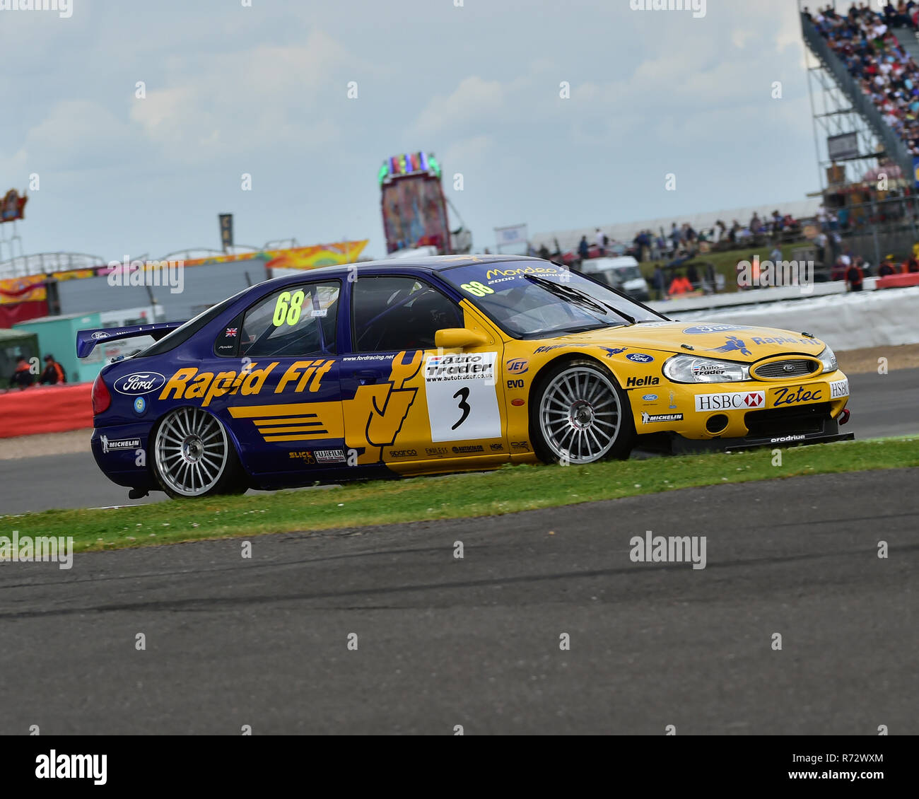 Scott O'Donnell, Ford Mondeo, Super Touring Car Trophy, Silverstone ...