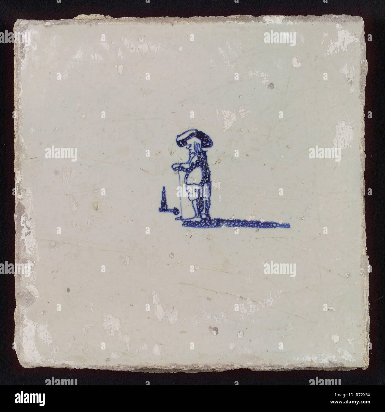 Scene tile, child's play, flasks, wall tile tile sculpture ceramic ...