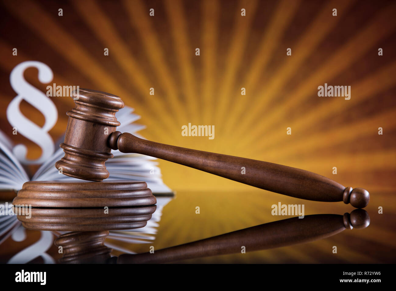 Book, Law, legal code of justice concept and paragraph sign Stock Photo ...