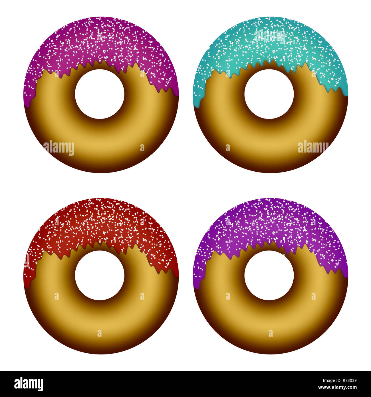 Glazed Donut Clip Art