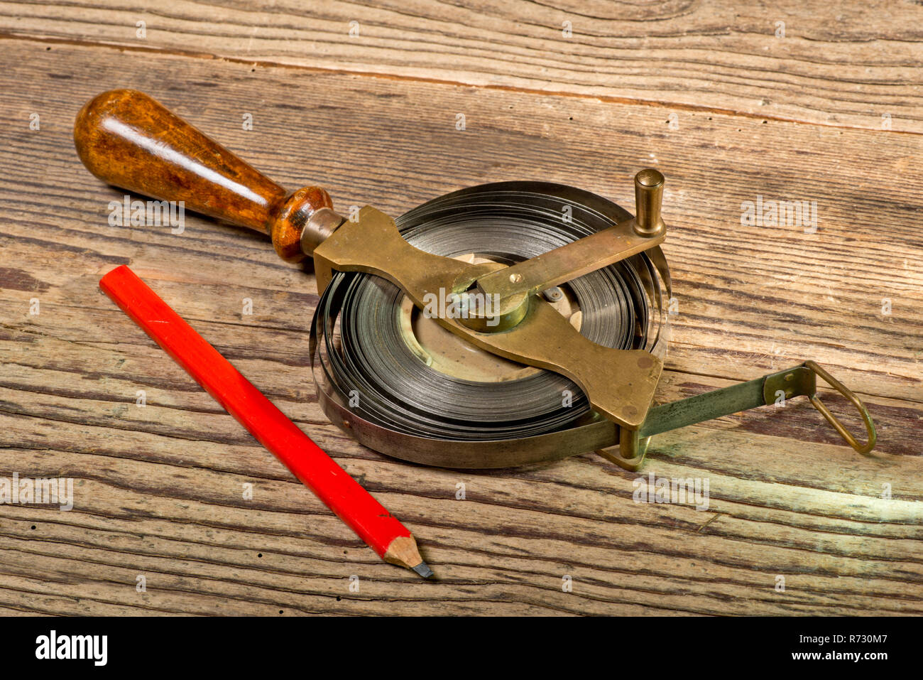 Vintage with tape measure hi-res stock photography and images - Alamy