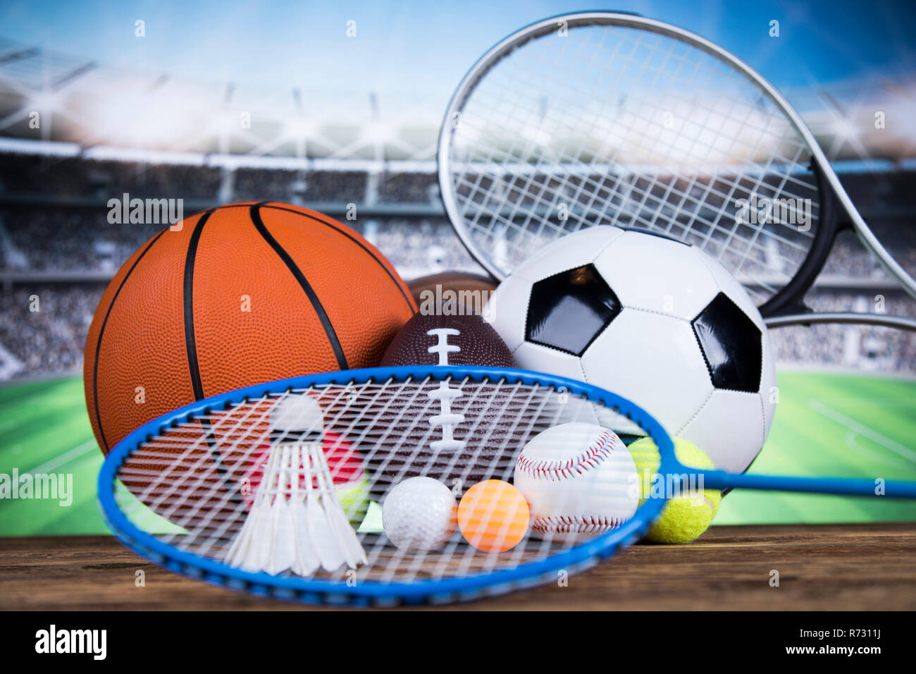 Athletic award with a soccer ball hi-res stock photography and images ...