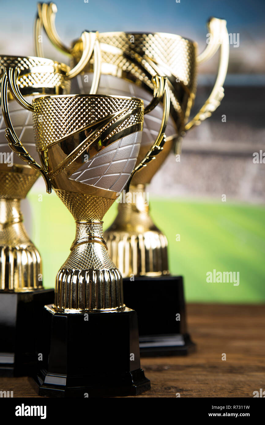 Trophy and championship concept Stock Photo - Alamy