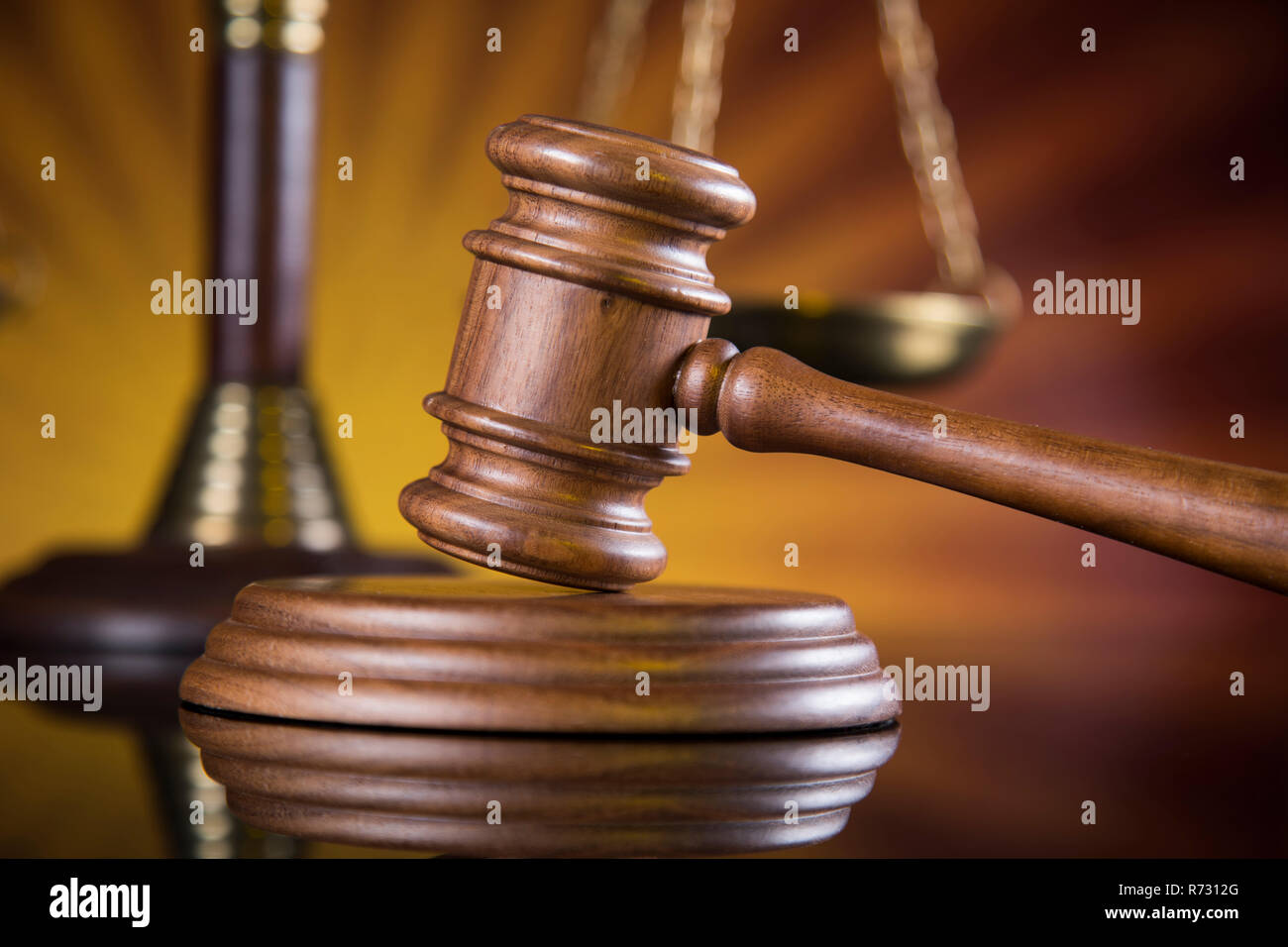 Justice concept, Court gavel,Law theme, mallet of judge Stock Photo - Alamy