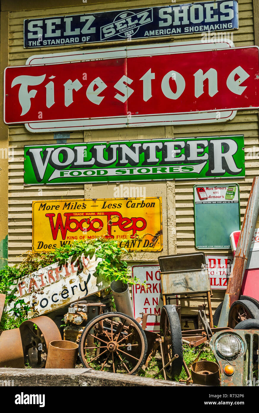 Antique Grocery Signs