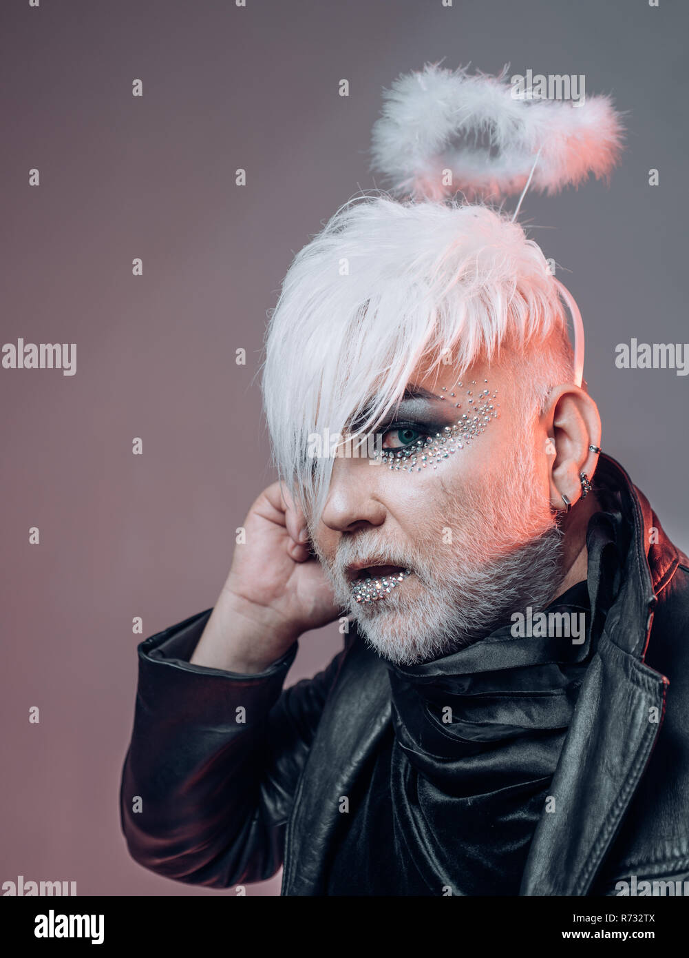 Bearded transvestite hi-res stock photography and images - Alamy