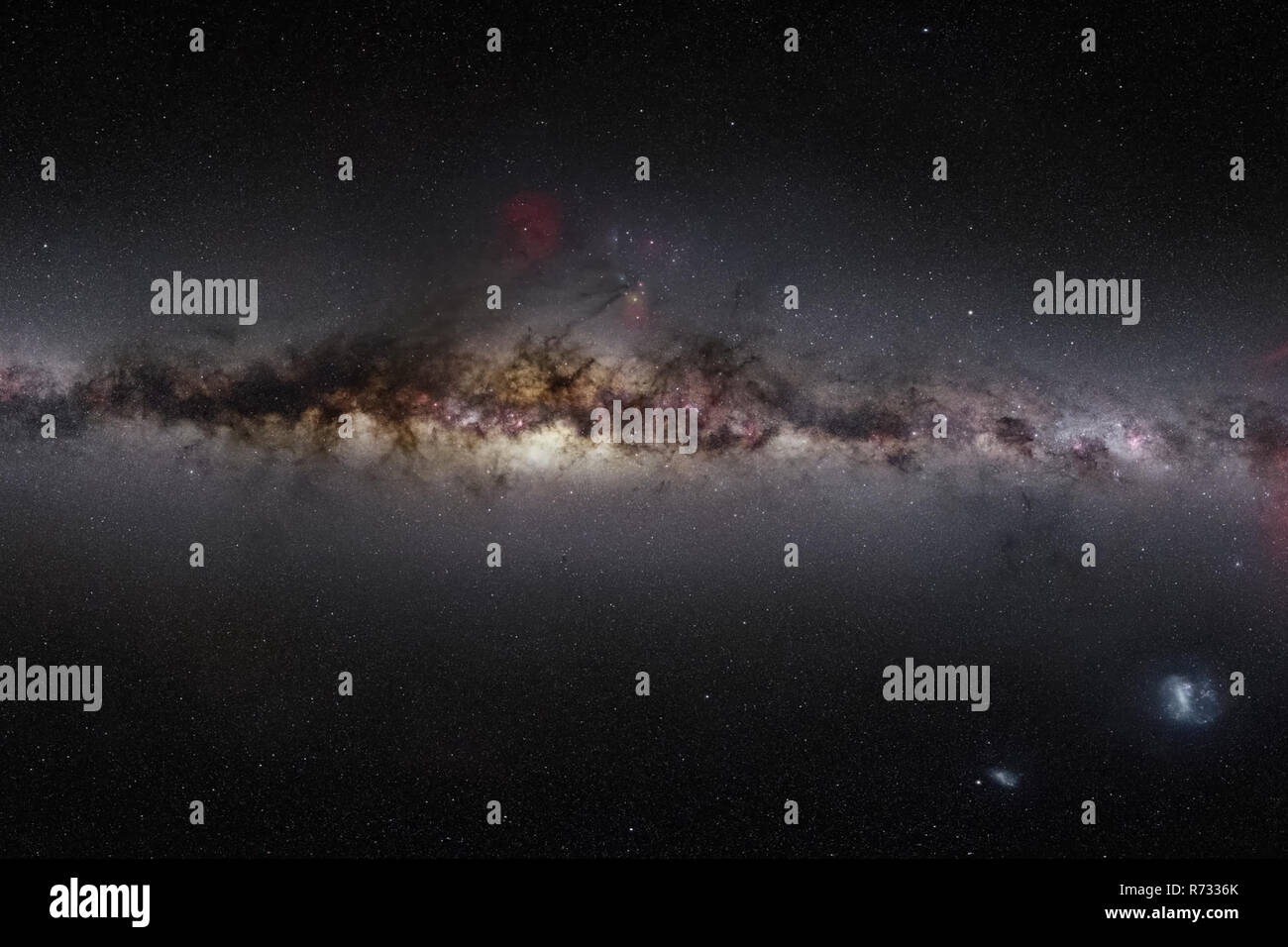 Galaxy is a milky way in space. The universe in the representation of ...