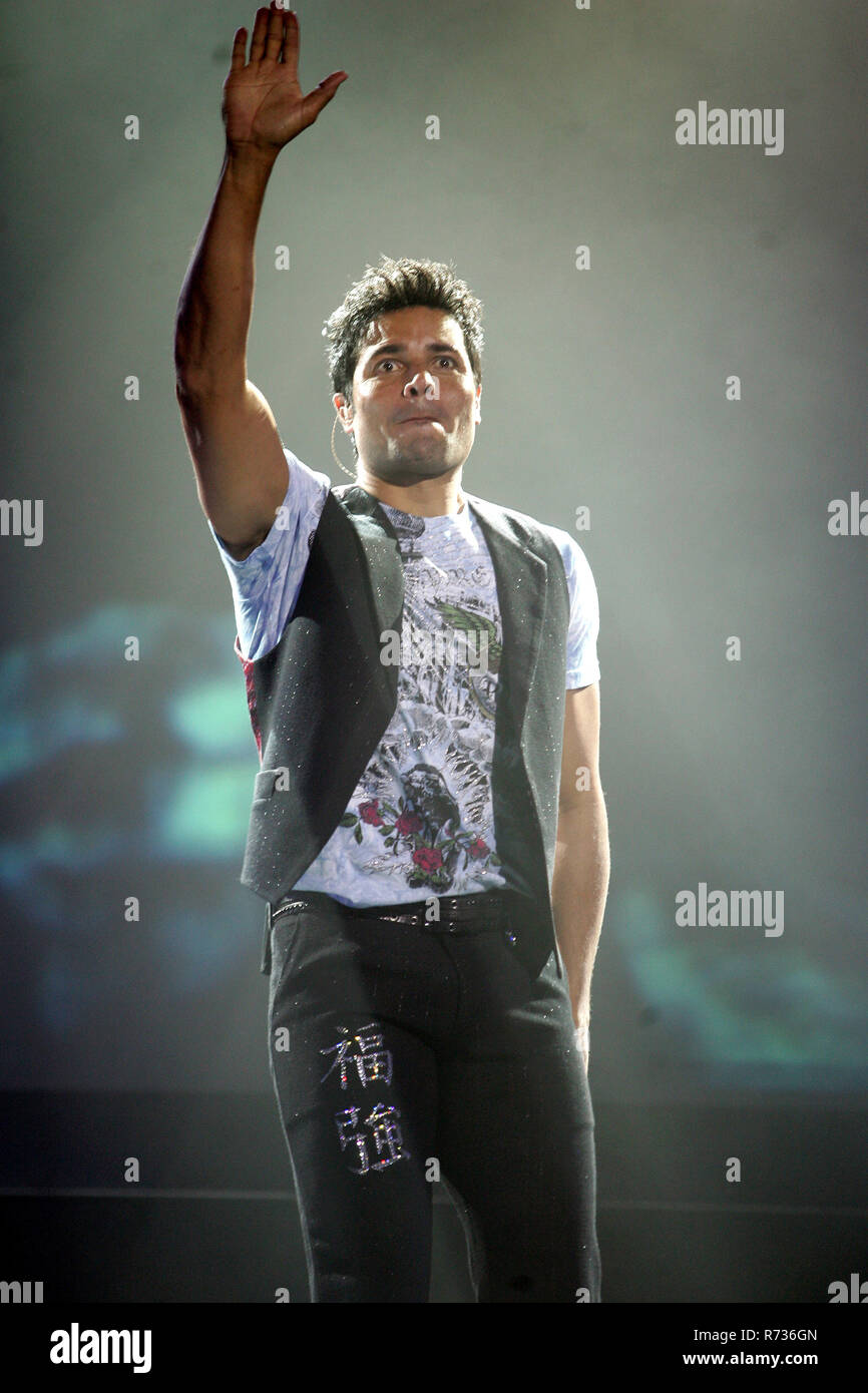 Puerto Rican pop singer Chayanne performs in concert at the Seminole ...