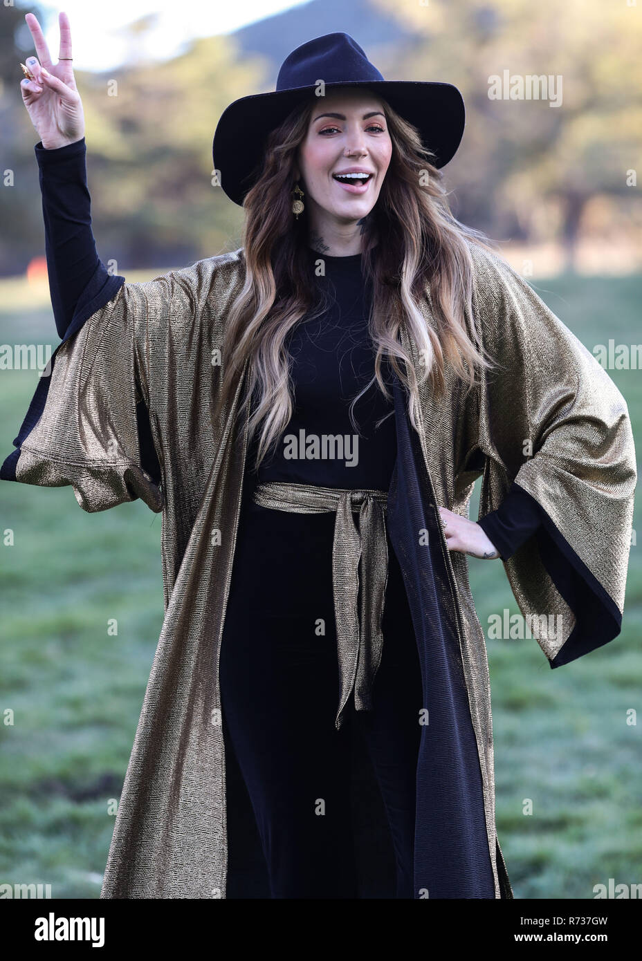 CALABASAS, LOS ANGELES, CA, USA - DECEMBER 02: Singer Dorothy arrives ...