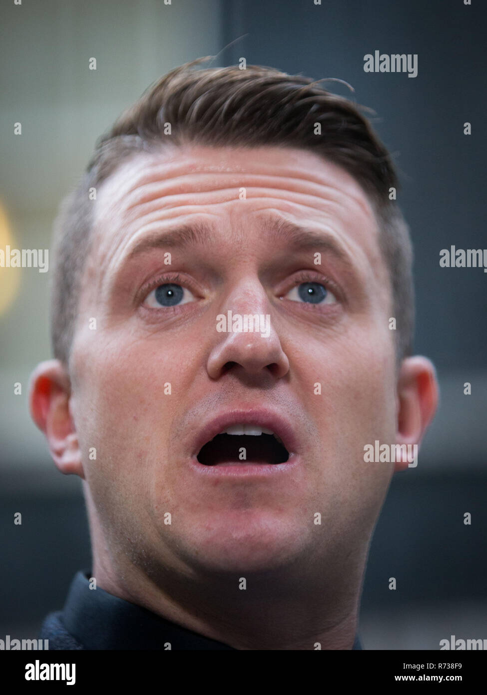 Stephen Yaxley Lennon aka Tommy Robinson, Janice Atkinson MEP, and ...
