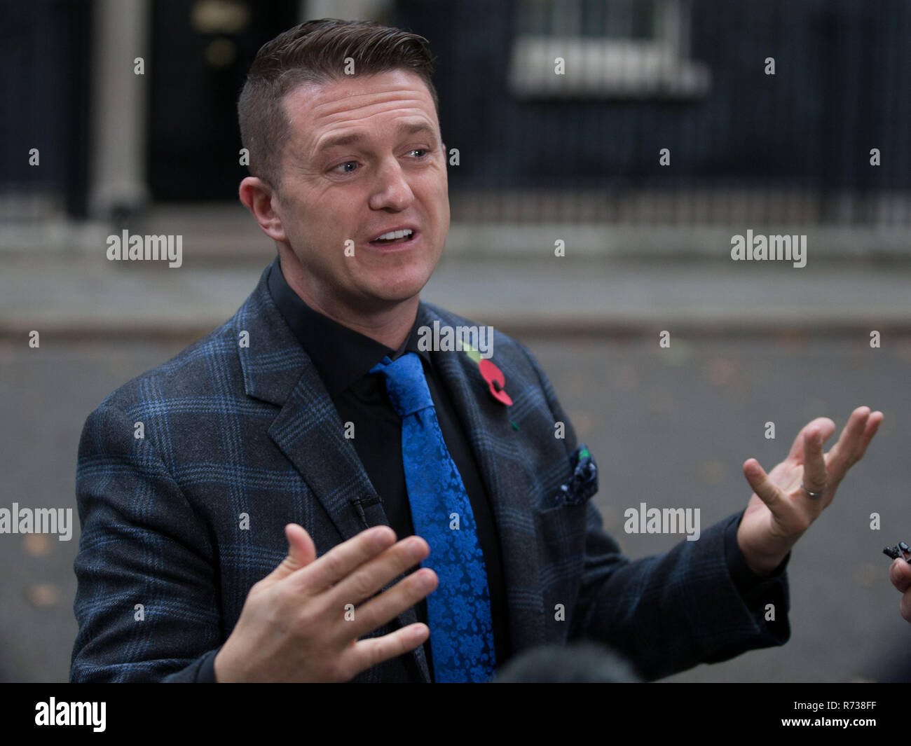 Stephen Yaxley Lennon aka Tommy Robinson, Janice Atkinson MEP, and ...