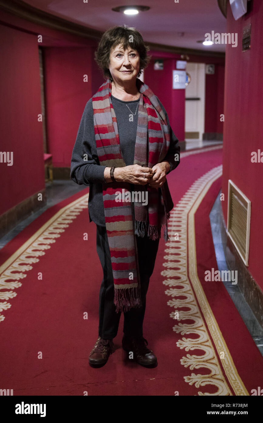 The actress julieta serrano poses during the session of portrait hi-res ...