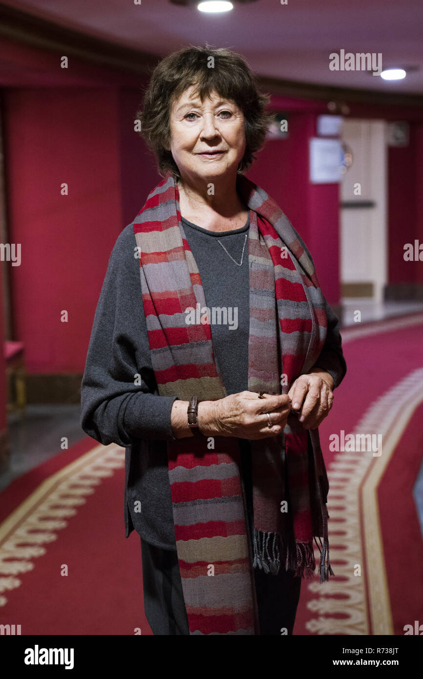 The actress julieta serrano poses during the session of portrait hi-res ...