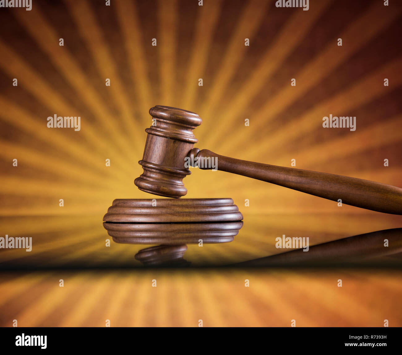 Mallet, legal code and statue of justice, Law concept Stock Photo - Alamy
