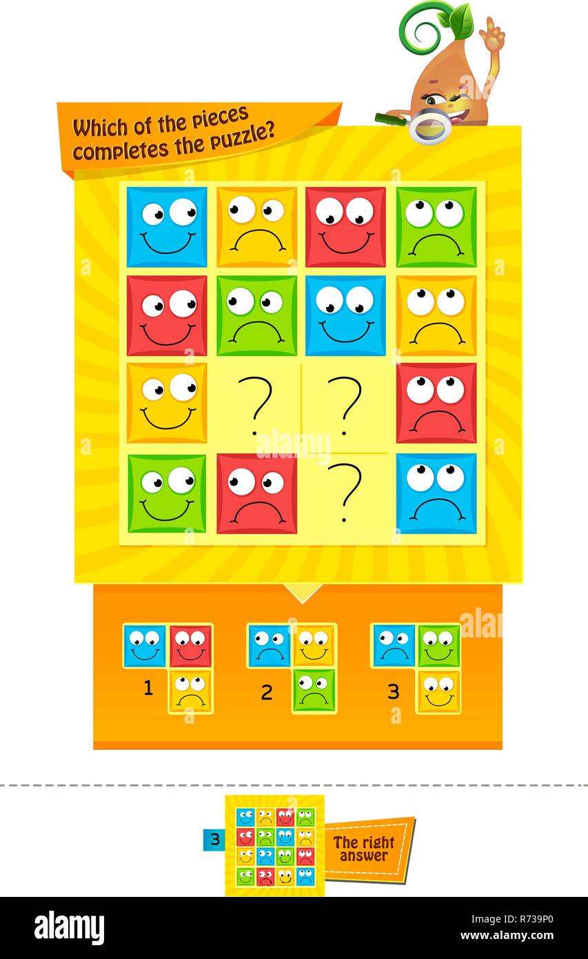 educational game for kids and adults development of attention. Task ...