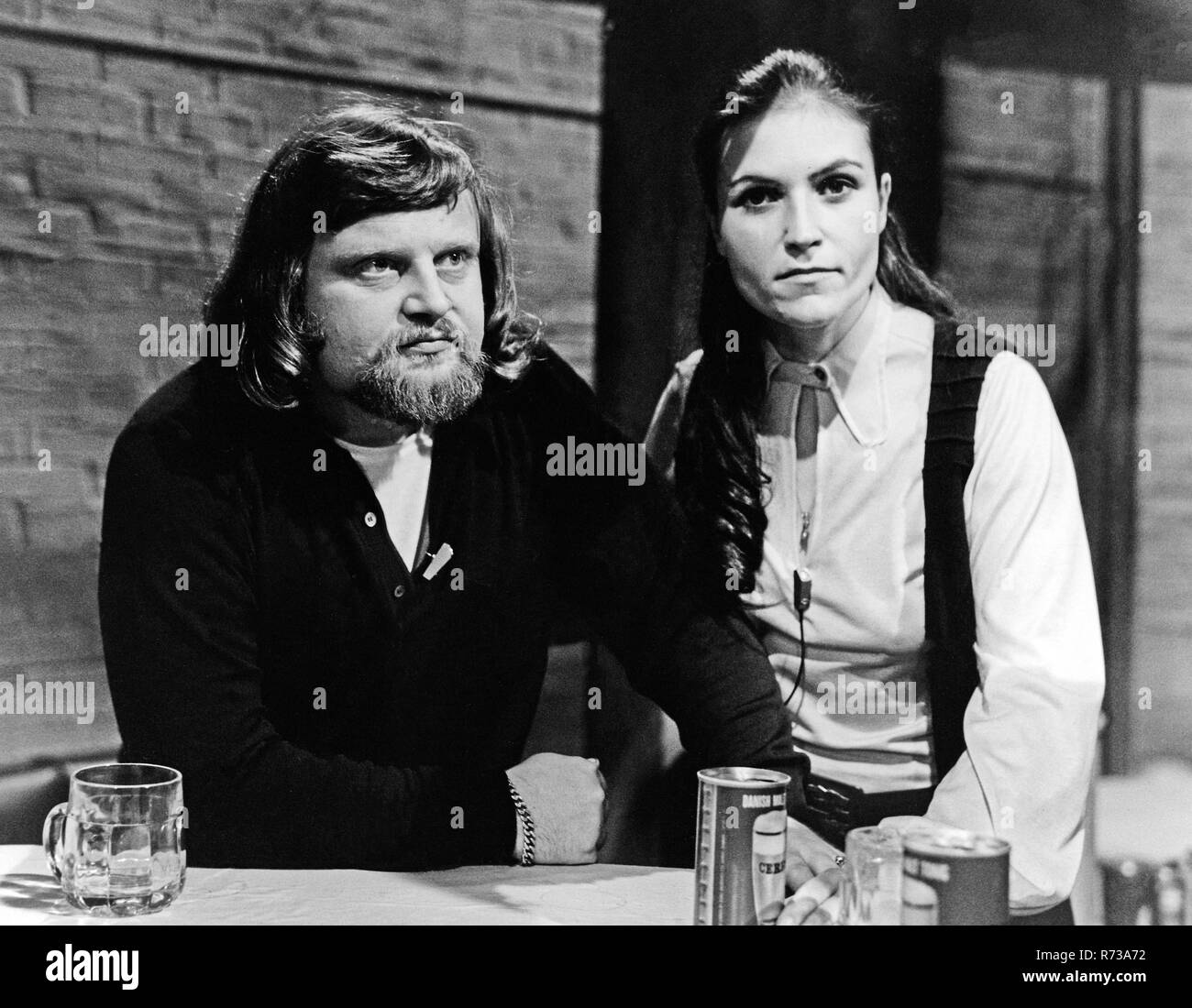 Renate Schubert, deutsche Schauspielerin, Deutschland 1970er Jahre. German actress Renate ...