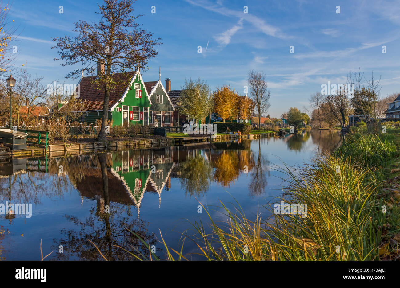 Zaanse Schans, Netherlands - considered a real open air museum, Zaanse ...