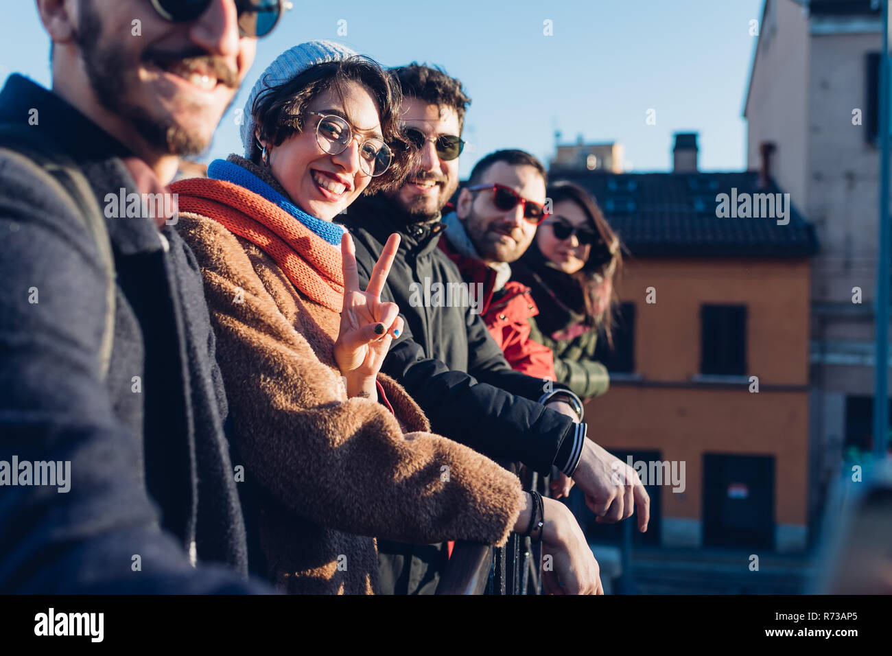Friends italy buildings hi-res stock photography and images - Alamy