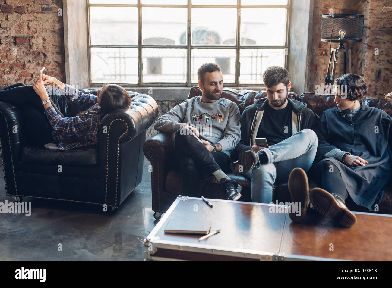 Sofa break hi-res stock photography and images - Alamy