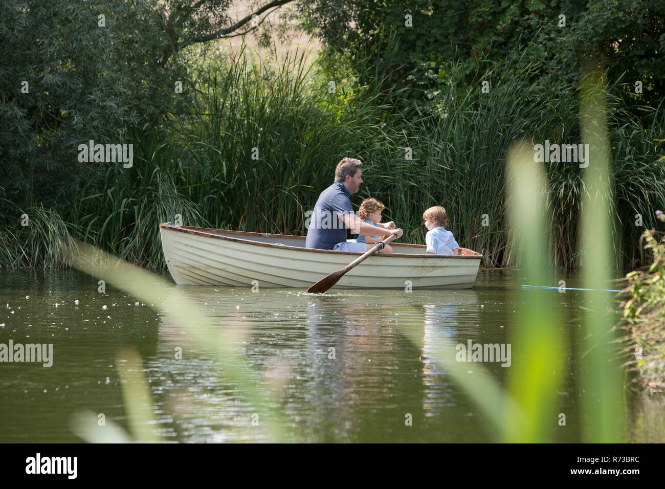Tranquil boat ride on hi-res stock photography and images - Alamy