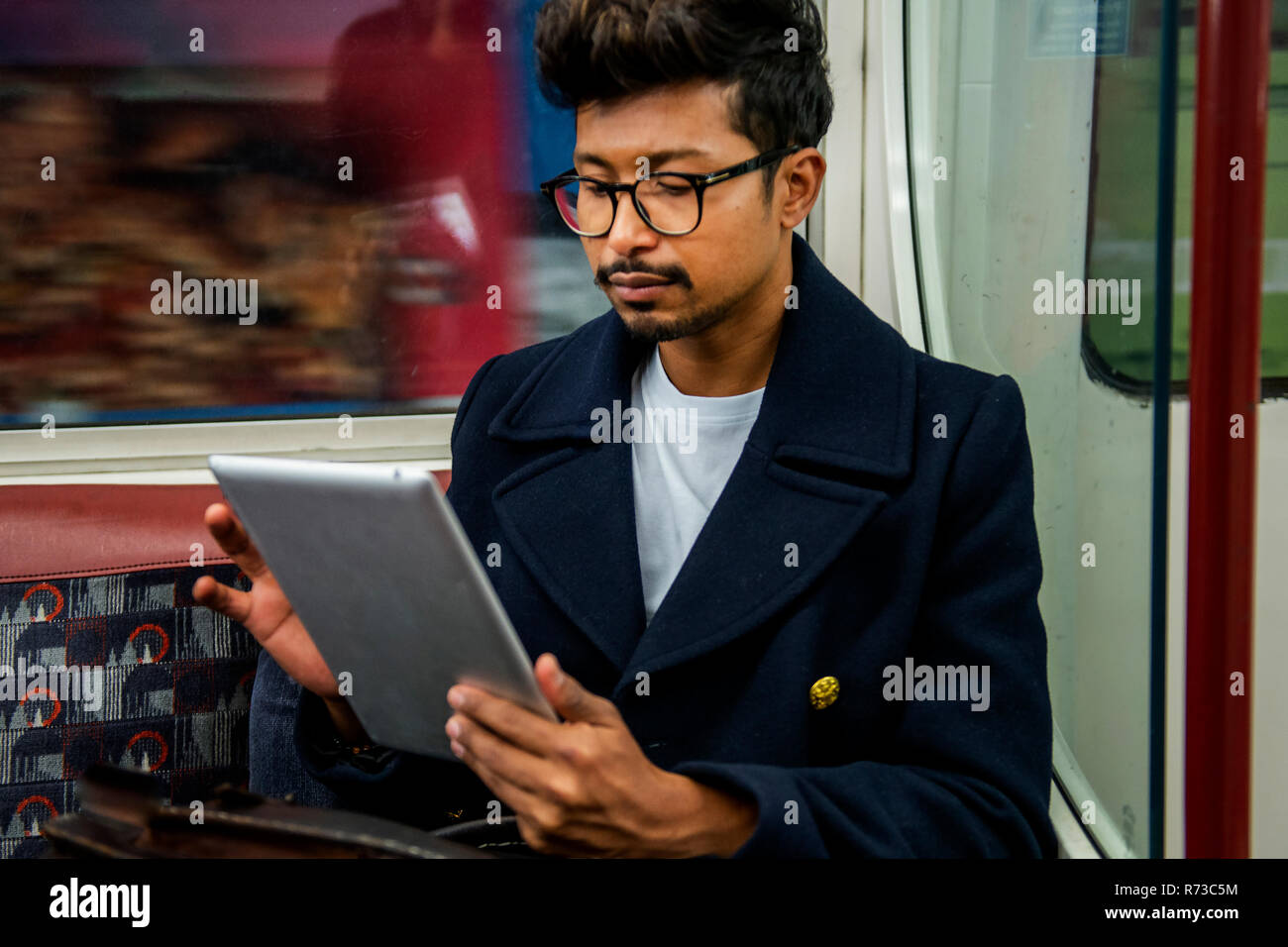 Inside train hi-res stock photography and images - Alamy