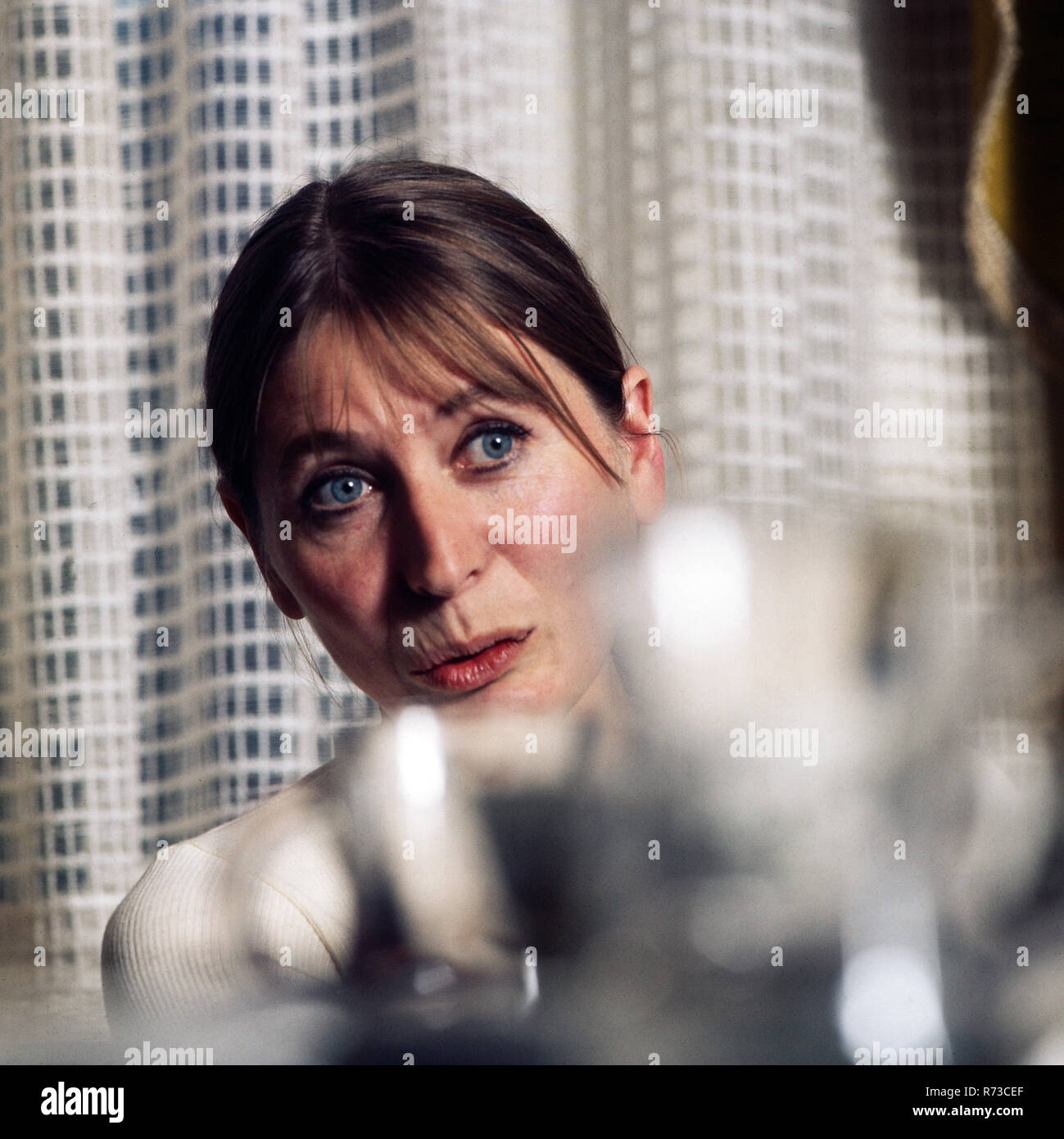 Schauspielerin und Sängerin Helga Feddersen in Hamburg, Deutschland ...