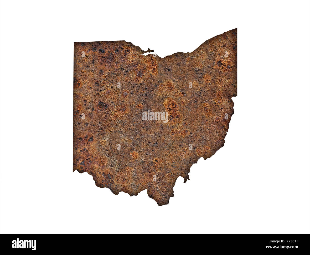 Old map of ohio Cut Out Stock Images & Pictures - Alamy