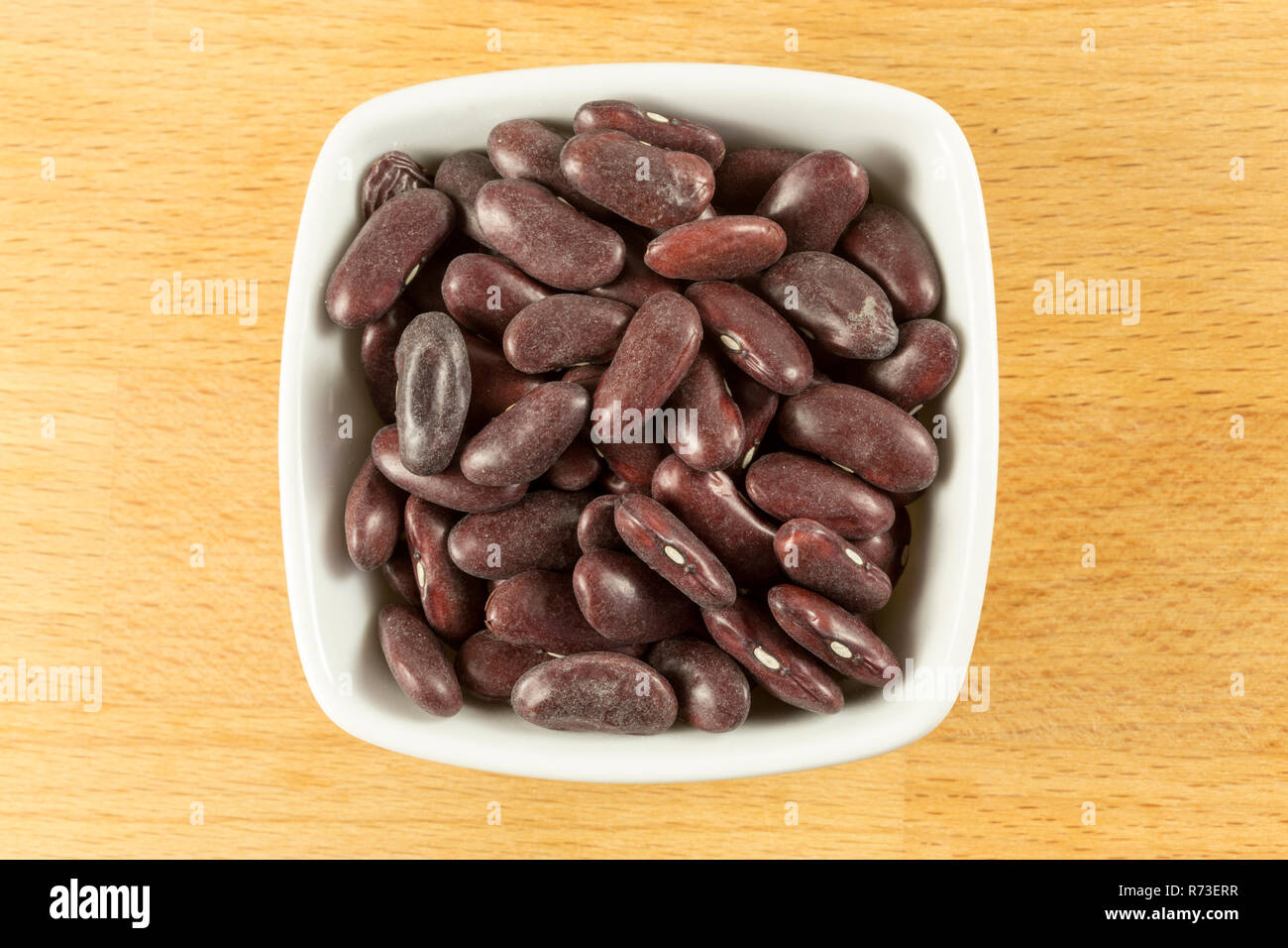 Beans Dark Red Kidney Stock Photo - Alamy
